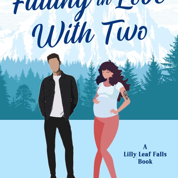 Premade Ebook Cover Design, Romance Book Cover, Premade Illustrated ...