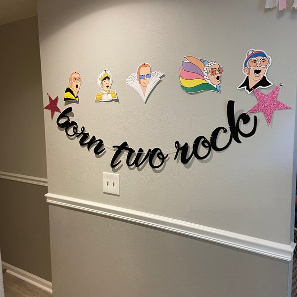 Born Two Rock, Two Year Old Banner, Two Years Old, Two Years Old Banner ...