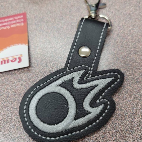 FFXIV Embroidered Job Icon Logo Soul Stone Keychain Fob FF14 Final ...
