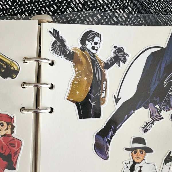 Papa Emeritus IV Cardinal Copia Square Hammer Ghost Movie Sticker - Etsy
