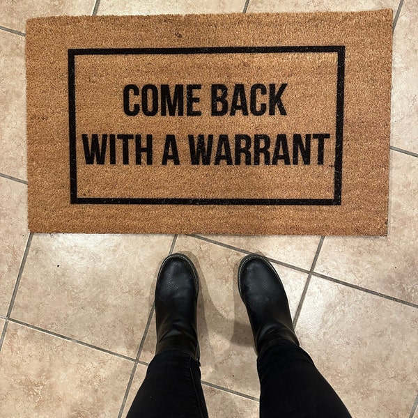 Touch Me I Want to Feel Dirty Doormat, Funny Doormat, Funny Welcome Mat ...