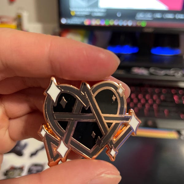 Pride Enamel Pins (achillean, Sapphic, Bi, Trans, Nb, Ace, Aro, Aro-ace ...