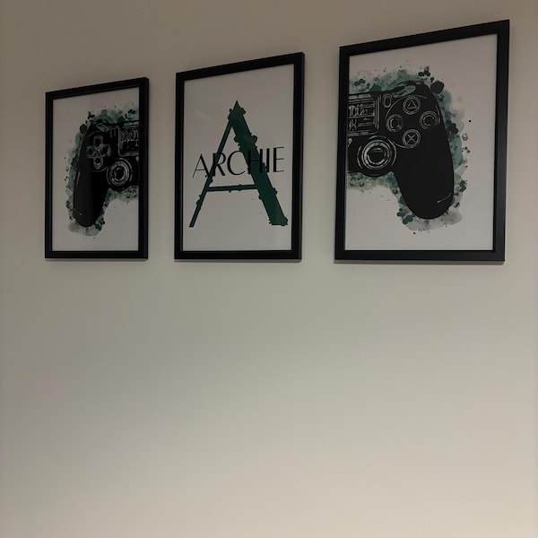 Gaming Print, Printable Gaming Poster, Gamer Print Digital Download ...