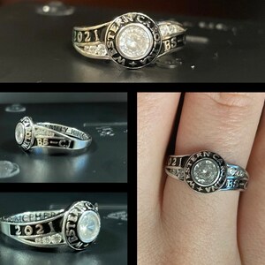 Customizable Class Ring for Women College and High School - Etsy