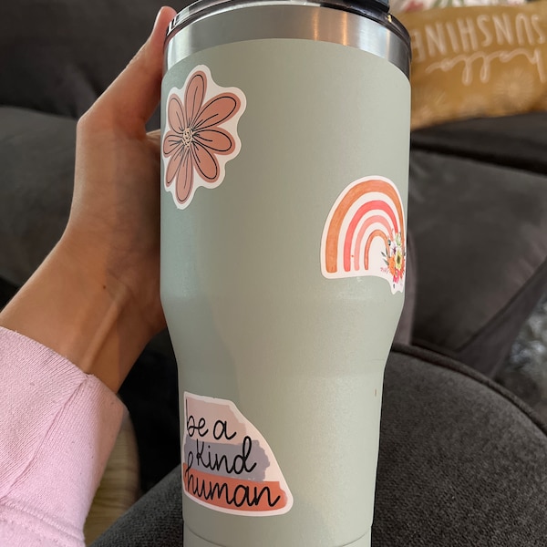 Aesthetic Stickers, Minimalist Stickers, Laptop Stickers, Waterbottle ...