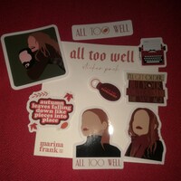Taylor Swift Red Sticker Die Cut Taylors Version Album Cover Music ...