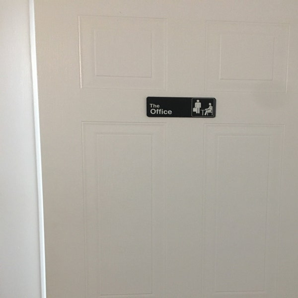 3D Printed 'the Office' Style Room Signs: Customizable - Etsy