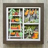 3D SVG Gardening Shadow Box SVG Spring Garden With Leaves and Flowers ...