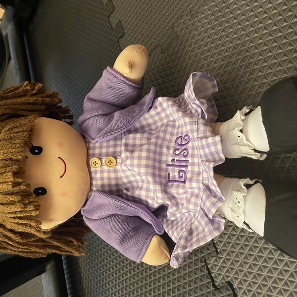 Personalized Cuddle Time Rag Dolls - Ages 3+ Soft Doll for Kids - Plush ...