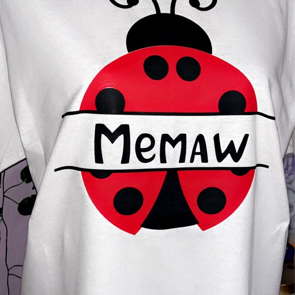 Ladybug Monogram Svg, Split Name Frame Svg, Ladybug Png. Cut File Cricut, Silhouette, Pdf Png ...