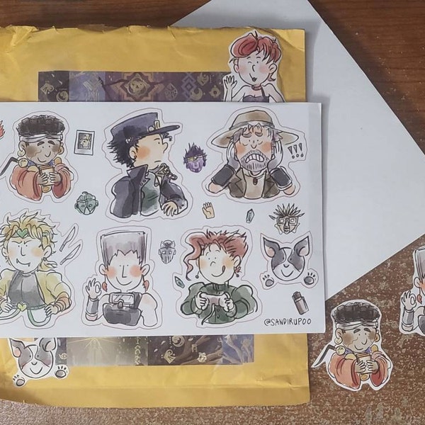 Ace Attorney Sticker Sheets - Etsy