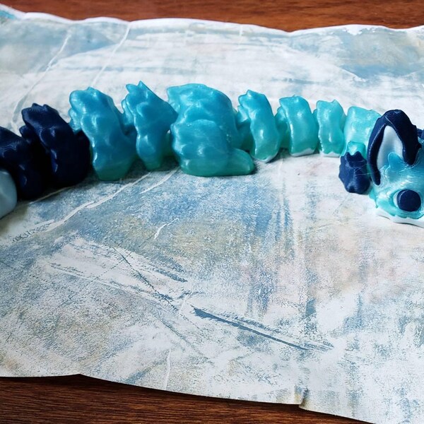 27" Wolf (egg Available) Dragon Articulating Flexi by Cinderwing ...