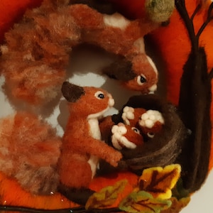 Small Handmade Felt Oak Tree for Home Fall Decor 25cm 10in - Etsy