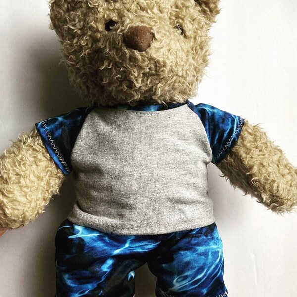 TEDDY BEAR SHORTS Pdf Pattern. Fits 15-18 Inch Teddy Bears Such as ...