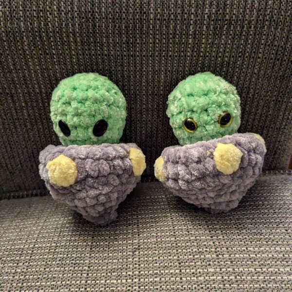 Alien Fidget Pop Crochet PATTERN - Etsy