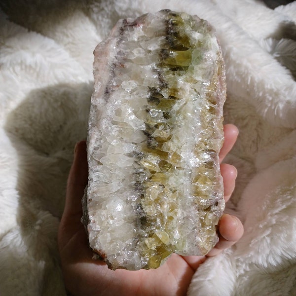 Green Calcite XL Rough Raw Chunk From Mexico, High Grade A Quality ...