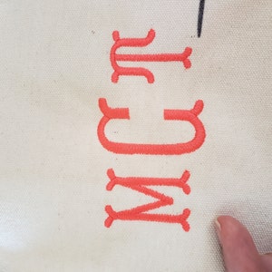 Stacked Monogram Embroidery Font Stacked Monogram Machine - Etsy