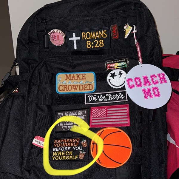 Meowdy Embroidered Patch Cute Animal Morale Tactical Hook and Loop for ...