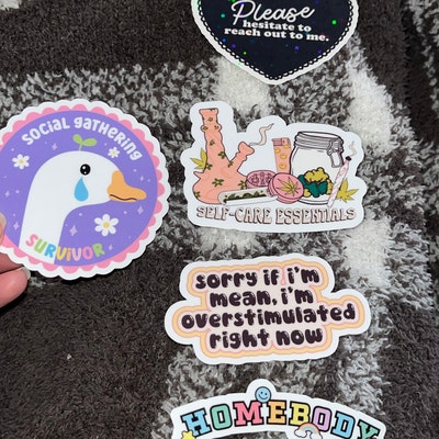 This Human Will Provide A Safe Space Waterproof Sticker, Ally Stickers ...