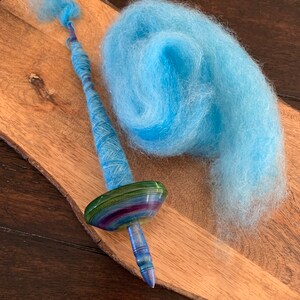 Akha Style Spindle in Sugar Maple and Black Walnut made to | Etsy