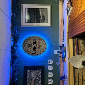 Led Wall Clock, Wall Clock Light Up, Wall Clock Unique With Numbers ...