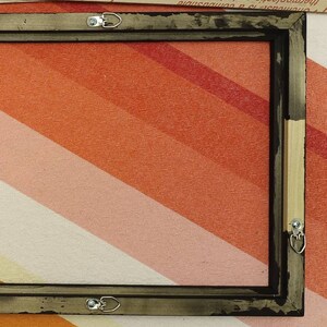 Panoramic Picture Frame in 1x1 Flat Style and Solid Natural Wood Tone ...