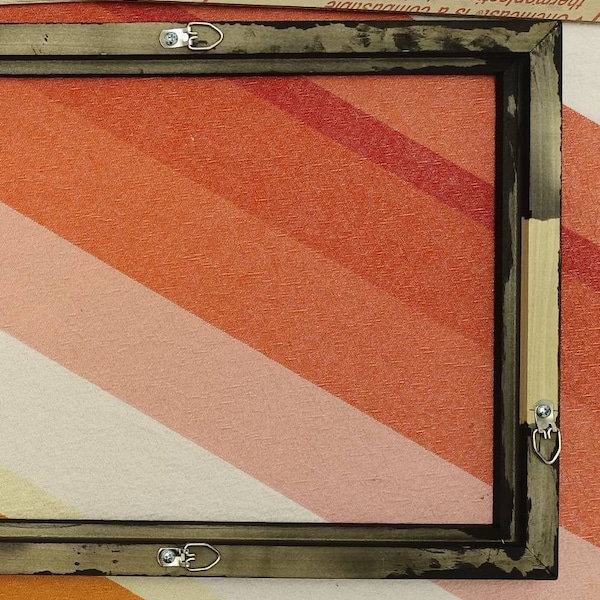 Panoramic Picture Frame in 1x1 Flat Style and Solid Natural Wood Tone ...