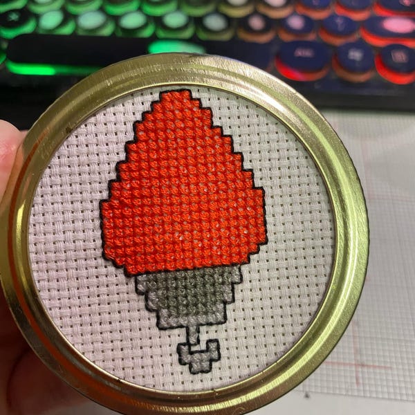 Floral Temperature Chart Cross Stitch Pattern | Annual Chart | Daily ...