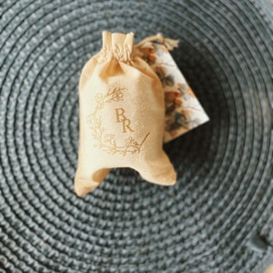 100 Cotton Drawstring Pouch Eco-friendly Pouch Reusable - Etsy