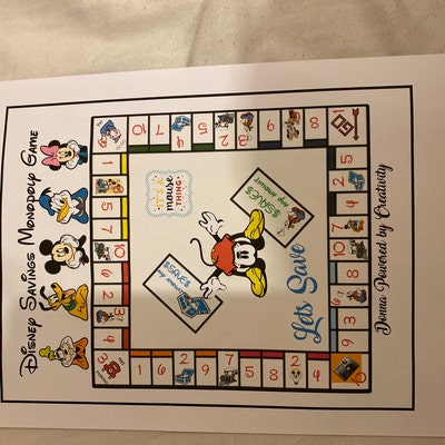 Donna Powered by Creativity Lets Save Saveopoly Monopoly Savings ...