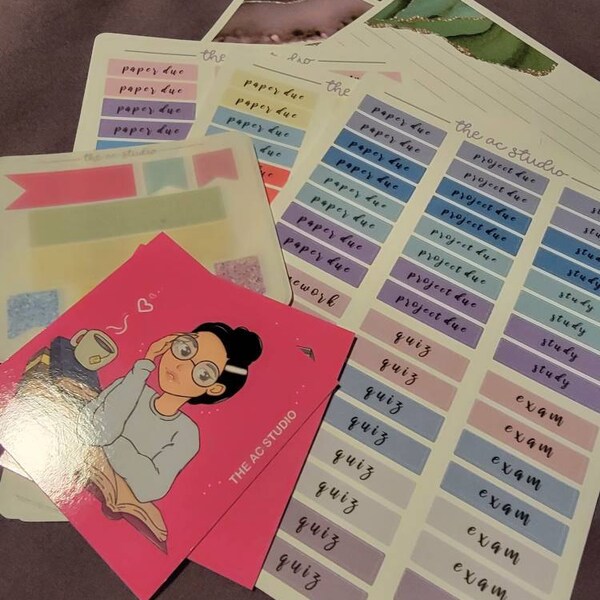 Nursing School Class Binder Labels Stickers, Nursing Student Stickers ...