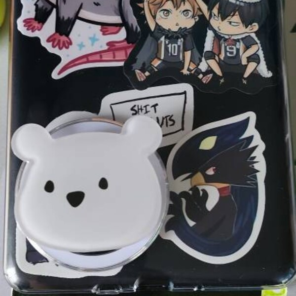 Adorable Bear Teddy Phone Grip - Cute Griptok Charm Mount Stand - Etsy