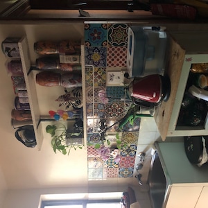 Hexagon Tokyo Tile Wall Stair Floor Self Adhesive Vinyl Stickers ...