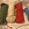 SET of Macrame Cotton Cord Bundles for Crafts, 3-ply 3 Strand Rope 3 ...