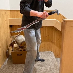 Steel Daedric Dagger Full-size Unique Collectible Daedra Demon Warrior ...