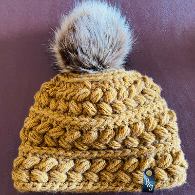 Crochet Ushanka Hat Pattern Faux Fur Hat Pattern Fur Trim - Etsy