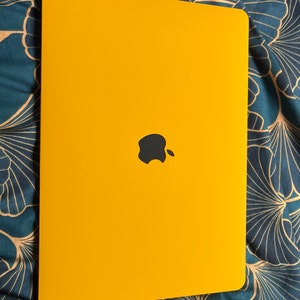 Luminous Yellow Hard Case Cover for MacBook Air 13 MacBook Pro 13 14 16 ...