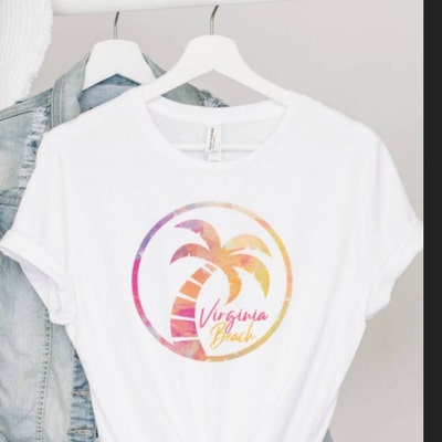 Palm Tree Tshirt, Palm Beach Chic, Beach Tshirt, Beach Lovers Gift ...