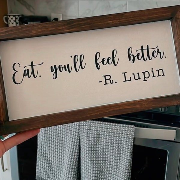 Eat, You’ll Feel Better Sign - Etsy