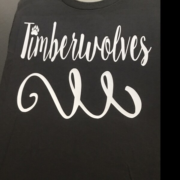 Timberwolves, Paw Print SVG, PNG, DXF Files, Instant Download - Etsy