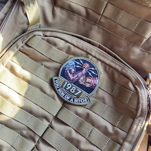 Predator Movie Mac Anytime Velcro Backed Embroidered Morale - Etsy