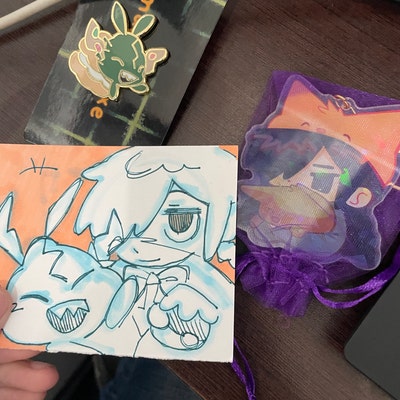 Holo Rpgmakerhorror Pet Charms Omori, Mogeko Castle, End Roll, Ib - Etsy