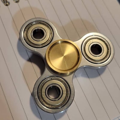 The ORIGINAL Tri-beam Fidget Spinner ANODIZED - Etsy