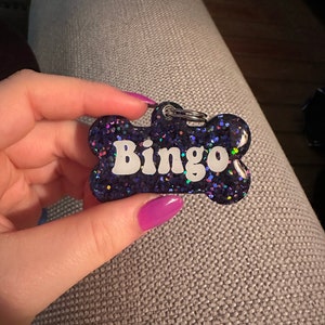 Simply Sparkle Pet Tags NEW COLORS - Etsy