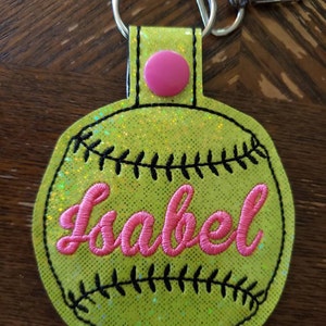 Embroidered Swim Team Keychain Swim Bag Tag - Etsy