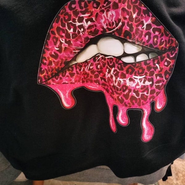Pink Leopard Lips Png Sublimation Design Download, Pink Lips Png, Western Lips Png, Leopard Lips ...