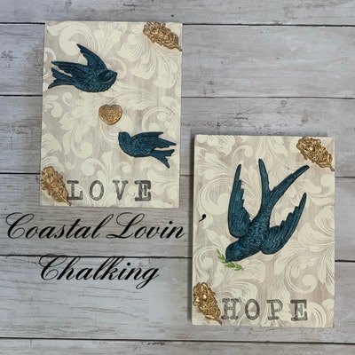 IOD Birdsong Mould Iron Orchid Designs Mold Birds Bluebirds Bird Mold ...