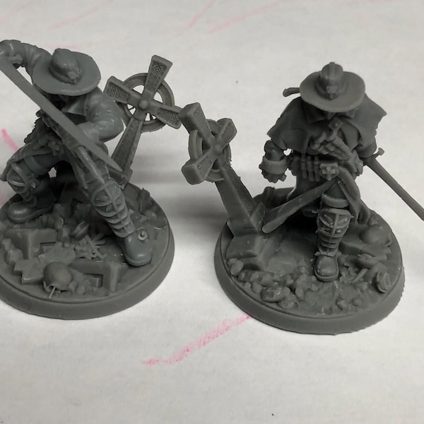 Dhampir Set - Suttungr Miniatures Monster D&D Dnd Pathfinder SW Legion ...