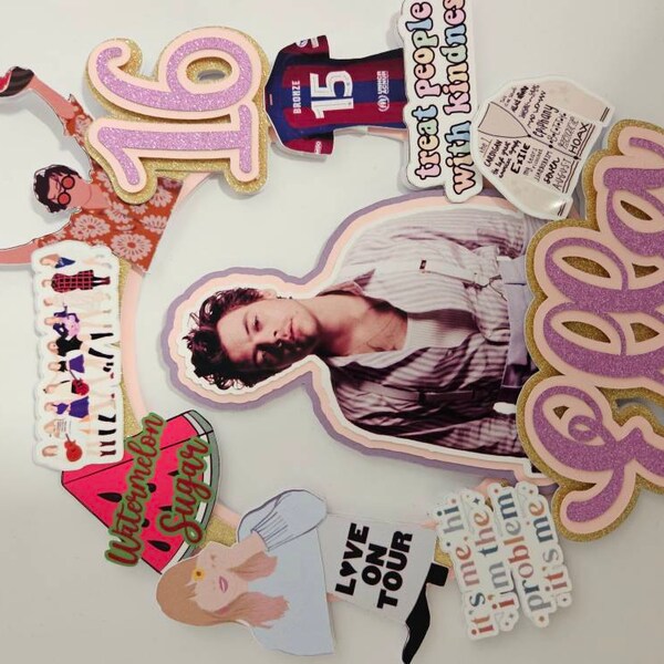 Harry Styles Cake Topper, Harry Styles Party - Etsy UK