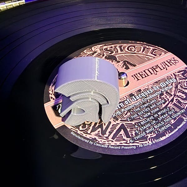 3D Printed Devil 45 Record Adapter With Leds - Etsy